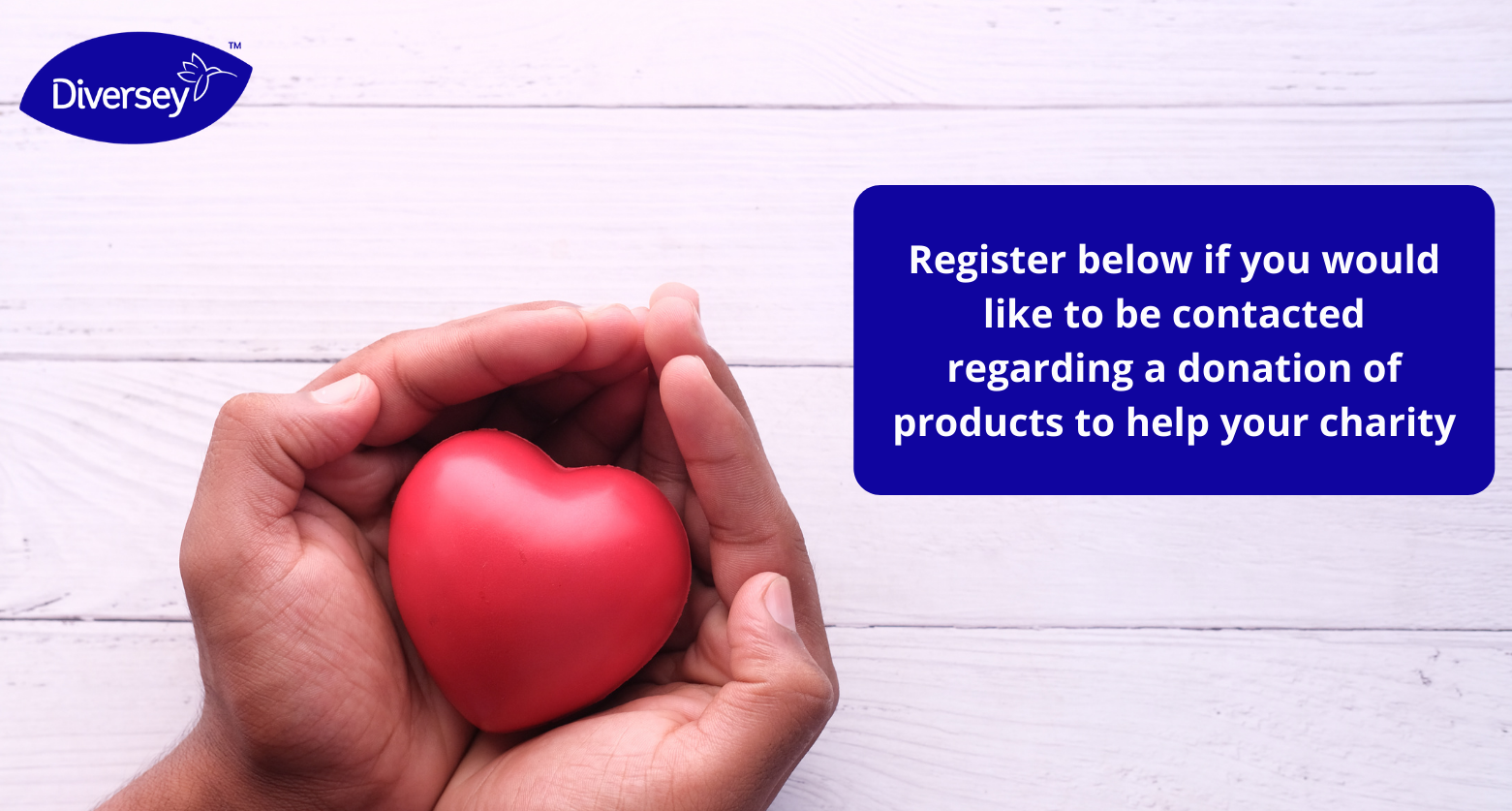 Diversey Charity Product Donations