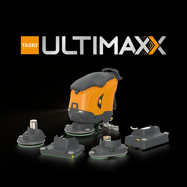 TASKI ULTIMAXX. Autolavadora com tecnologia de vanguarda!